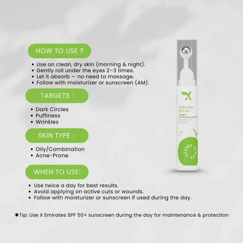 Under Eye Roll - On | X Emirates Skincare
